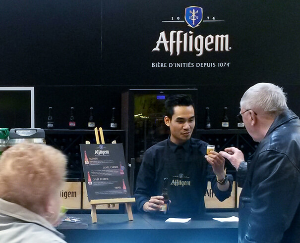 Campagne d’animation commerciale pour Affligem - Agence Globe